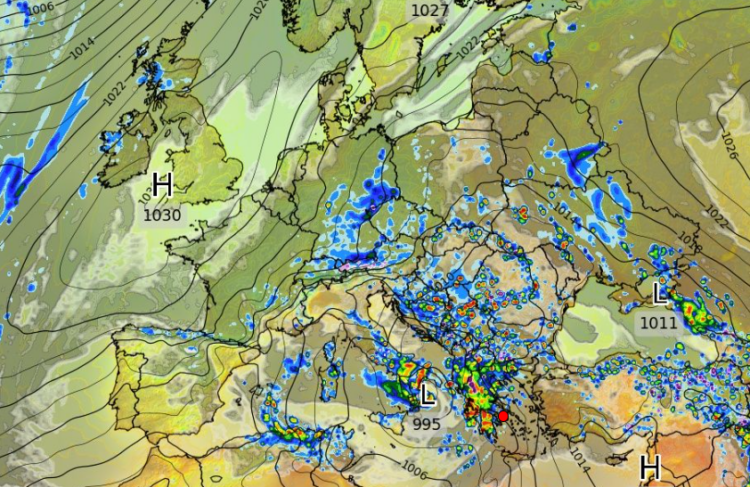 Καιρός: Διαδοχικές (και ισχυρές) κακοκαιρίες και από το ευρωπαϊκό (vid) - Dokari.gr