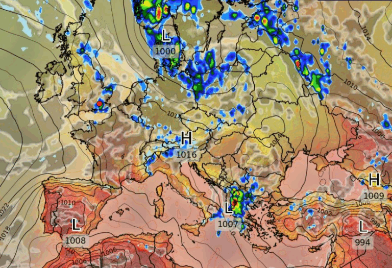 Καιρός 26-7: Επιμένει το GFS. Κακοκαιρία την Πέμπτη (vid) - Dokari.gr
